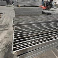 China Anti Slip Grating Steel Aluminum Stainless Steel Custom Size Heavy Load ISO9001 for sale