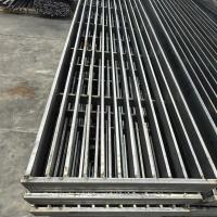 China Anti Slip Grating Steel Aluminum Stainless Steel High Load Capacity 100-500 Pieces Custom Sizes for sale