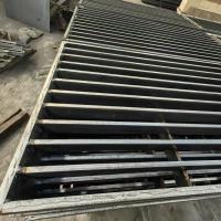 China Anti Slip Grating Aluminum Steel Stainless Steel Non Skid Grating High Load Capacity Custom Size for sale