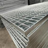 China Anti Slip Steel Grating High Load Capacity Corrosion Resistant Custom Sizes for sale