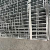 China Industrial Anti Slip Grating Steel Aluminum Galvanized 25mm High Load Capacity for sale