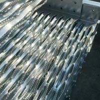 China Serrated Steel Grating 25mm Bearing Bar Pitch Heavy Duty Anti Slip for Industrial Flooring for sale