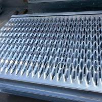 China GB Standard Galvanized Expanded Metal Mesh Sheet 30mm x 10mm Opening Steel for sale