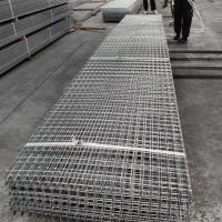 China Silver Rectangular Anti Slip Grating High Load Capacity 24x36 Inch Galvanized Steel for sale