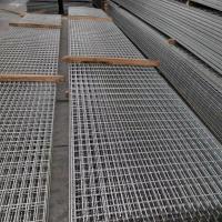 China Silver Rectangular Anti Slip Grating High Load Capacity 24x36 Inch Galvanized Steel for sale