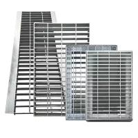 China Industrial Anti Rust Steel Grating 30mm Bearing Bar Spacing 3mm Cross Bar Welded for sale