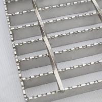 China 30mm Pitch Hot Galvanized Steel Grating Floor Decking 1000x1000mm for Industrial Area for sale