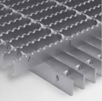 China Smooth Galvanized Industrial Grating for Stable Flooring for sale