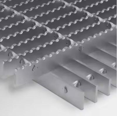 China Smooth Galvanized Industrial Grating for Stable Flooring for sale