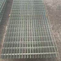 China Serrated Galvanized Steel Grating Grid Anti-Slip Walkway 1-6mm Thickness 120-1220mm Width for sale