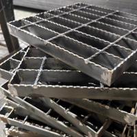 China Anti Rust High Strength Steel Grating 30mm Bearing Bar Pitch 3mm Cross Bar for sale