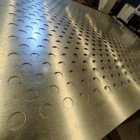 China Stainless Steel Industrial Grating 1000x1000mm 30mm Bearing Bar Spacing YB/T4001.1-2007 for sale