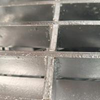 China Laser Cut Steel Grating 30mm Spacing Hot Dip Galvanized Industrial Flooring for sale