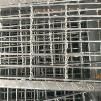 China Laser Cut Steel Grating Bearing Bar 25x5mm Hot Dip Galvanized for Industrial Platforms for sale