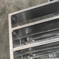 China Hot Galvanized Flat Steel Grating 1000x1000mm 30mm Bearing Bar Spacing Anti Rust Industrial for sale