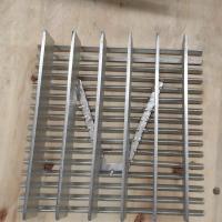 China 30mm Bearing Pitch 1000x1000mm Hot Dipped Galvanized Steel Grating for Industrial Floor Decking for sale