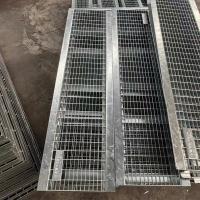 China Machine Pressure Welded Industrial Steel Floor Decking Grating 30mm Bearing Bar Pitch 1000x1000mm for sale