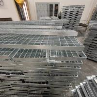 China Machine Pressure Welded Industrial Steel Floor Decking Grating 30mm Bearing Bar Pitch 1000x1000mm for sale