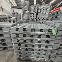China 30mm Crossbar Spacing Hot Galvanized Flat Bar Industrial Steel Grating 1000x1000mm for sale