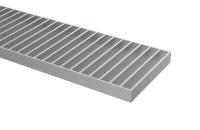 China 30mm Heavy Duty Anti-Skid Hot Dip Galvanized T Bar Industrial Steel Grating 1000x1000mm for sale