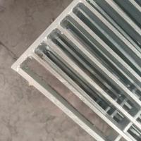 China Hot Dip Galvanized Steel Grating 30x5mm Bearing Bar Heavy Load Industrial Flooring for sale