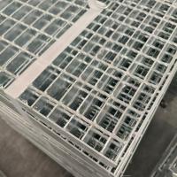 China High Stiffness Large Gap Drainage Mine Steel Grating Plate 25x5mm Bearing Bar Hot Dipped Galvanized for sale