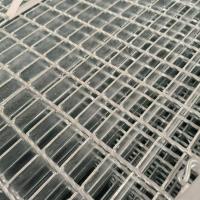 China High Stiffness Large Gap Drainage Mine Steel Grating Plate 25x5mm Bearing Bar Hot Dipped Galvanized for sale