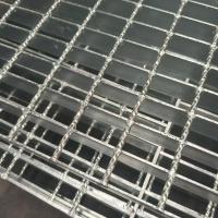 China Stainless Steel Grating 25x5mm Bearing Bar Cold Resistant Anti Slip for Drainage for sale