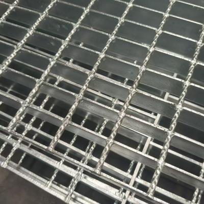 China Stainless Steel Grating 25x5mm Bearing Bar Cold Resistant Anti Slip for Drainage for sale