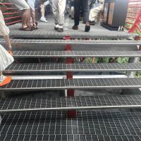China Anti Slip Grating Stainless Steel Silver Abrasion Resistance 100-500 Pieces for sale