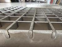 China Aluminum Bar Grating 900x3000mm 5mm Thickness Anodized Non-Slip Open Mesh for Industrial Walkway for sale