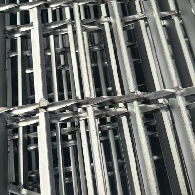 China Hot Galvanized Safety Steel Grating For Industrial Floor Decking for sale