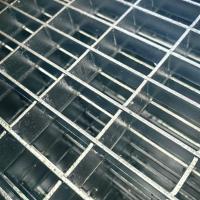 China Industrial Steel Grating Flat Bar 1000x1000mm 3mm Cross Bar Anti Rust for sale