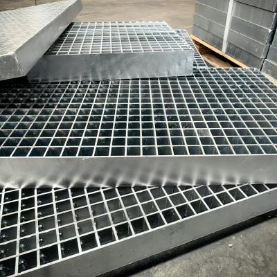 China Hot Dip Galvanized Steel Grating 30mm Bearing Bar Pitch Machine Pressure Welding YB/T4001.1-2007 for sale