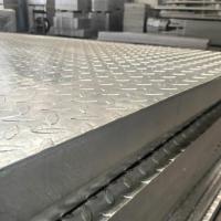 China 30mm Pitch Flat Steel Grating 1000x1000mm Hot Galvanized Anti Rust Industrial Walkway for sale
