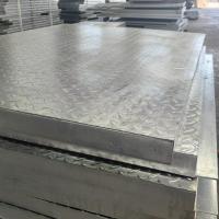 China 30mm Pitch Flat Steel Grating 1000x1000mm Hot Galvanized Anti Rust Industrial Walkway for sale