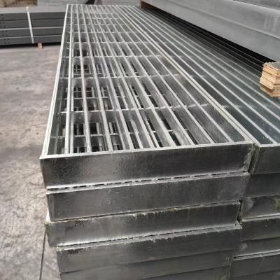 China 30mm Pitch Hot Dip Galvanized Steel Grating 1000x1000mm Anti Rust Industrial Flooring for sale