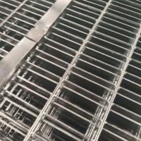China Hot Dipped Galvanized Steel Grating Trench Cover 30x5mm Bearing Bar Pitch 30mm for Industrial Drainage for sale