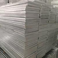 China 1x1/4 Inch Bearing Bar Pitch Steel Grid Plate Light Duty Drainage Trench Cover 120-1220mm Width for sale
