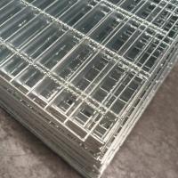 China Hot Dip Galvanized Steel Grating Trench Cover 30x5mm Bearing Bar for Marine Water Treatment for sale