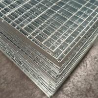 China Hot Dip Galvanized Steel Grating Trench Cover 30x5mm Bearing Bar for Marine Water Treatment for sale