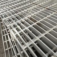 China Hot Dipped Galvanized Steel Grating 30mm Pitch Industrial Platform 1000x1000mm for sale