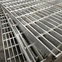 China Flat Pressure Welded Bright Surface Stainless Steel Grating for sale