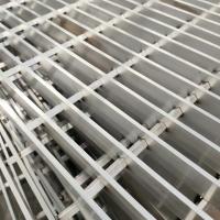 China Stainless Steel Flat Bar Grating 1000x1000mm 30mm Pitch Hot Galvanized for sale