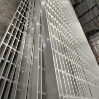 China Hot Galvanized Steel Grating 30mm Bearing Bar Spacing 3mm Cross Bar Anti Rust Industrial Flooring for sale