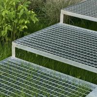 China Bright Surface Welded Steel Grating 3mm 30mmx30mm Hot Galvanized for sale