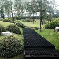 China Welded Steel Grating 3mm Cross Bar 30mm Pitch Hot Galvanized Bright Surface for sale