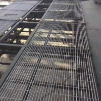 China Welded Flat Bar Steel Grating 30mm Bearing Bar Spacing 1000x1000mm Hot Dip Galvanized for sale