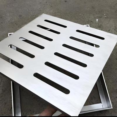 China Modern Bright Surface 40mm Height Aluminum Bar Grating 900mm for sale