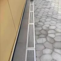 China Aluminum Bar Grating 5mm Bar Thickness 40mm Bearing Bar Height Anodized Surface for sale